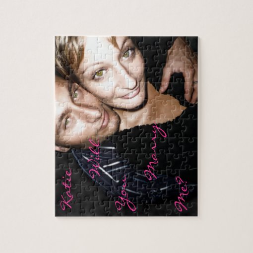 Personalized proposal puzzle | Zazzle