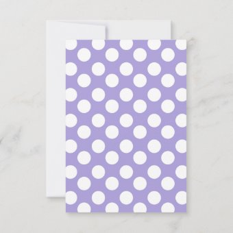 Personalized Purple Polka Dot Party Invitation | Zazzle