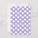 Personalized Purple Polka Dot Party Invitation | Zazzle