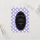 Personalized Purple Polka Dot Party Invitation | Zazzle