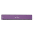 Personalized Purple Ruler | Zazzle