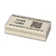 Personalized QR Code Info Logo Text Rubber Stamp | Zazzle