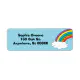 Personalized Rainbow Address Labels | Zazzle