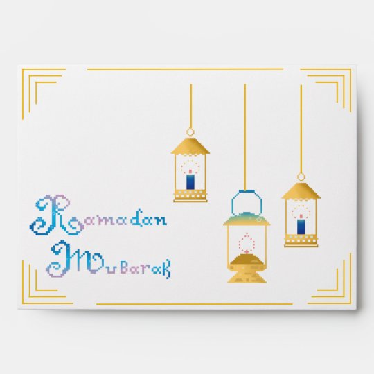 Personalized Ramadan Mubarak Envelope | Zazzle.com