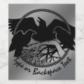 Personalized Raven Bottle Labels Bird Art Labels | Zazzle