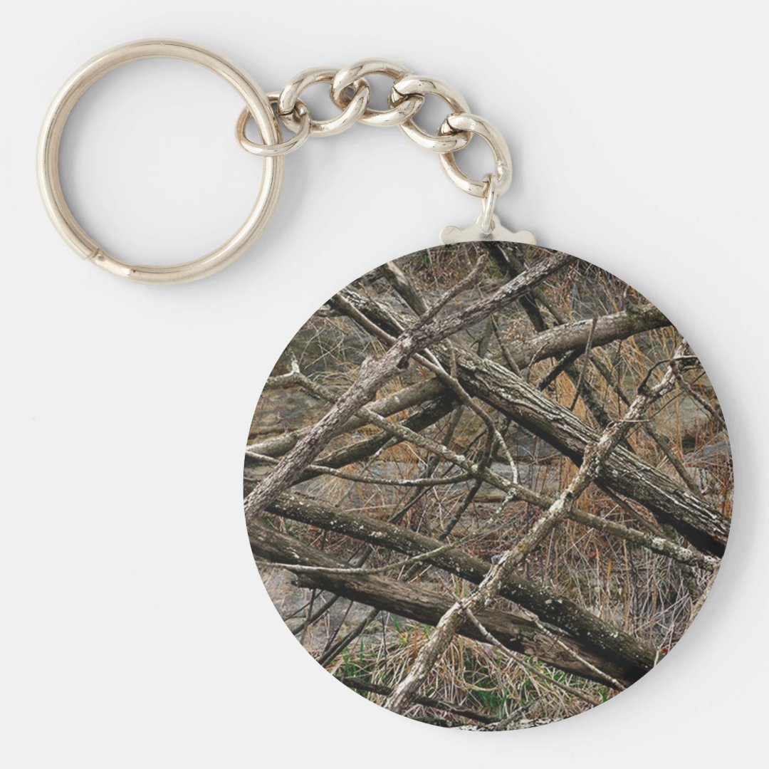 Personalized Real Camo / Camouflage (customizable) Keychain | Zazzle