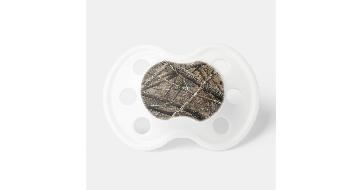 Personalized Real Camo / Camouflage (customizable) Pacifier | Zazzle