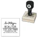 Personalized Real Estate Agent Gift Rubber Stamp | Zazzle