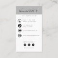 Personalized Realtor Modern Vertical Photo Design Business Card | Zazzle