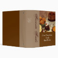 Personalized Recipe or Menu Food Binder | Zazzle