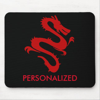 Red Dragon Mouse Pads | Zazzle