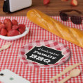 Personalized Red Gingham Paper Plates | Zazzle