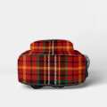 Personalized Red Plaid Backpack | Zazzle