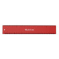 Personalized Red Ruler | Zazzle