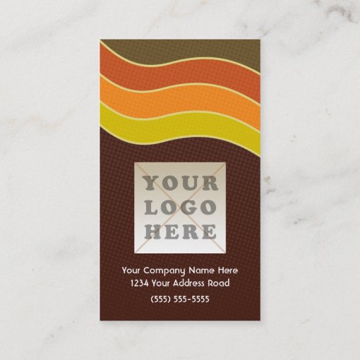 Personalized Retro 70s Business Cards | Zazzle