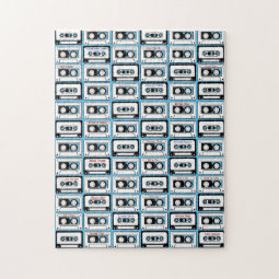 Personalized Retro Cassette Tapes Jigsaw Puzzle | Zazzle