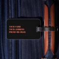 Personalized Retro Miami Luggage Tag | Zazzle