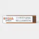 Personalized Retro Social Worker Desk Name Plate | Zazzle