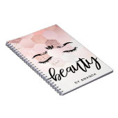 Personalized Rose Gold Beauty Appointment Notebook | Zazzle