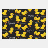 Personalized Rubber Ducky Wrapping Paper Sheets | Zazzle