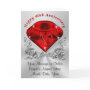 Personalized Ruby Anniversary Cards with YOUR TEXT | Zazzle