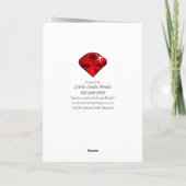 Personalized Ruby Anniversary Cards with YOUR TEXT | Zazzle