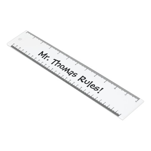Personalized Ruler | Zazzle