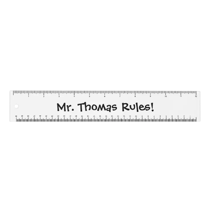 Personalized Ruler | Zazzle