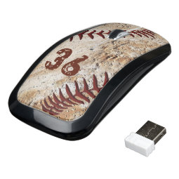 Personalized Rustic Baseball Mouse, Wireless Wireless Mouse | Zazzle