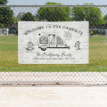 Personalized Rustic Camping Welcome Banner | Zazzle