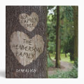 Personalized Rustic Family Tree Genealogy Binder | Zazzle