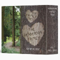 Personalized Rustic Family Tree Genealogy Binder | Zazzle