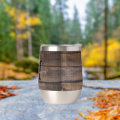 Personalized Rustic Monogram Script Name Thermal Wine Tumbler | Zazzle