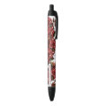 Personalized Rustic Vintage Red Roses pen | Zazzle