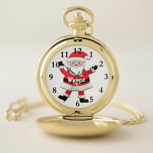 Santa Wrist Watches | Zazzle
