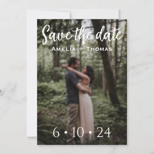 personalized save the date invitations | Zazzle