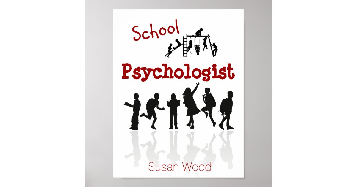 Personalized School Psychologist Poster | Zazzle