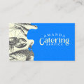 Personalized Seafood Catering Business Card | Zazzle