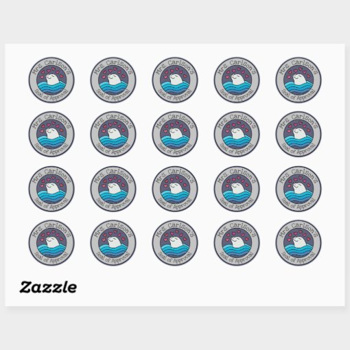 Personalized "Seal of Approval" Stickers | Zazzle
