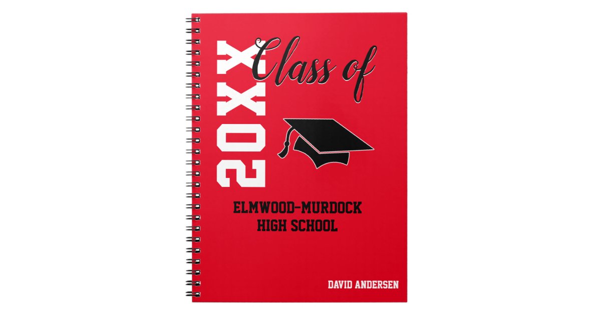 Personalized Senior Class 2021 Notebook | Zazzle