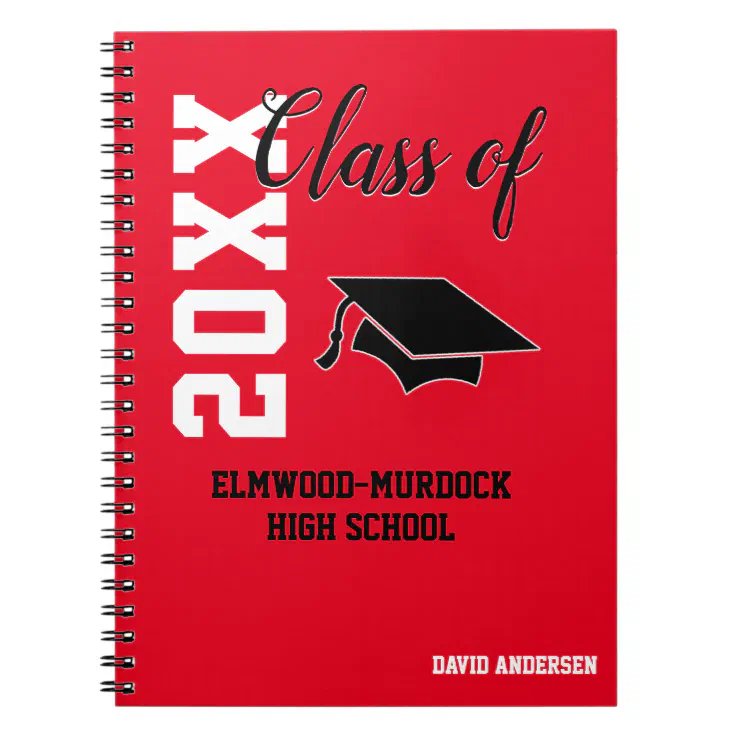 Personalized Senior Class 2021 Notebook | Zazzle