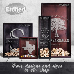 Personalized Shadow Box & Monogram Engraving | Zazzle