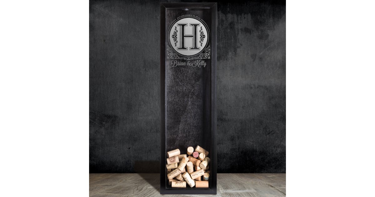 Personalized Shadow Box & Monogram Engraving | Zazzle