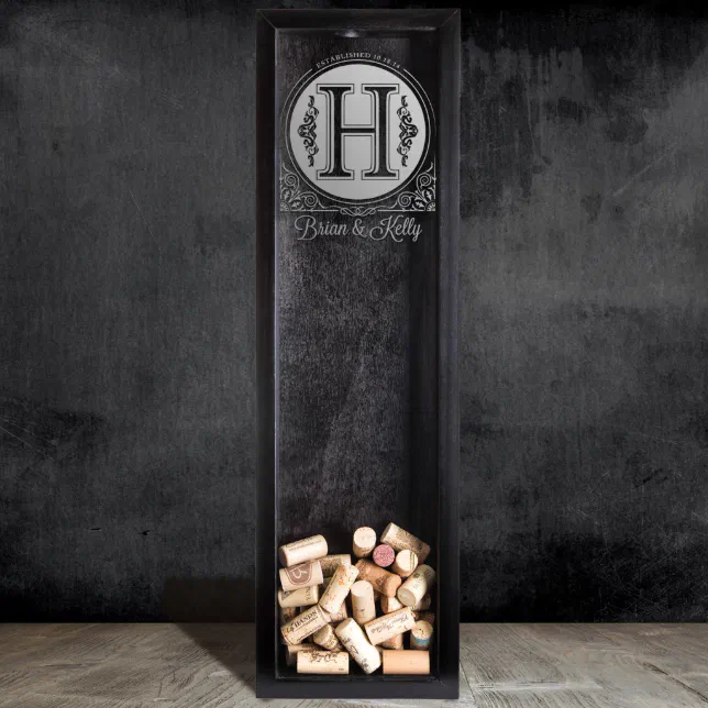 Personalized Shadow Box & Monogram Engraving | Zazzle