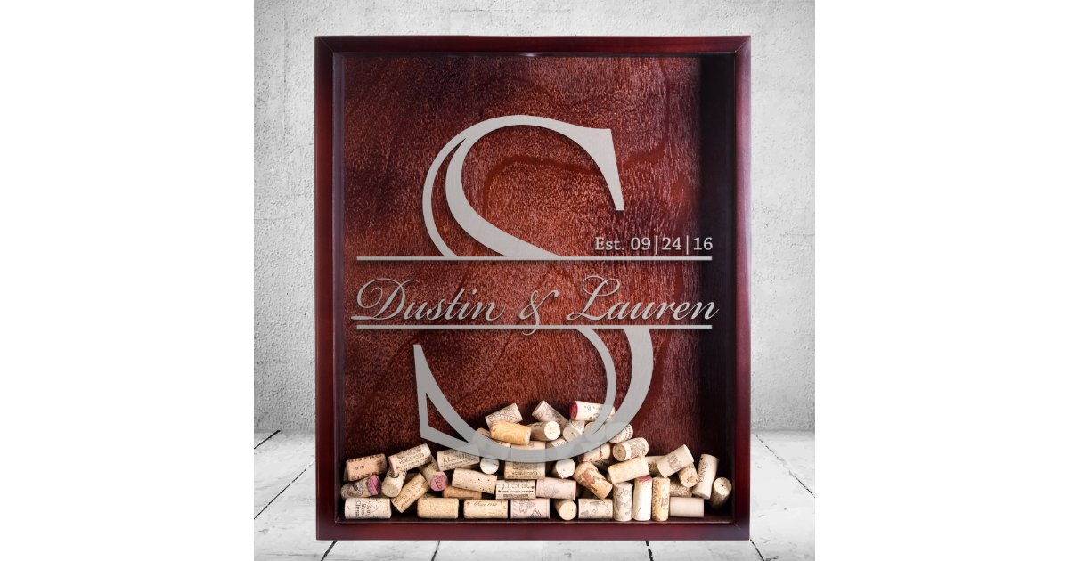 Personalized Shadow Box & Monogram Engraving | Zazzle
