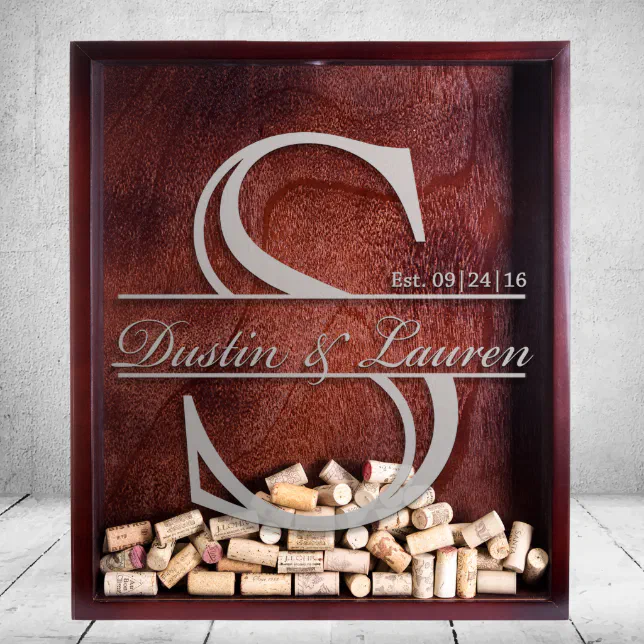 Personalized Shadow Box & Monogram Engraving | Zazzle