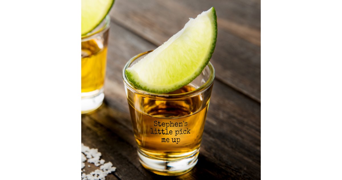 Personalized Shot Glass | Zazzle