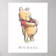 Personalized Simple Winnie the Pooh Poster | Zazzle