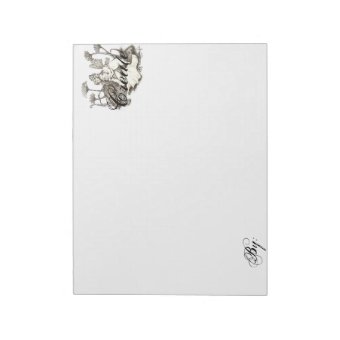 Personalized sketch pad | Zazzle