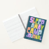 Personalized Sleepaway Summer Camp Camper's Notebook | Zazzle